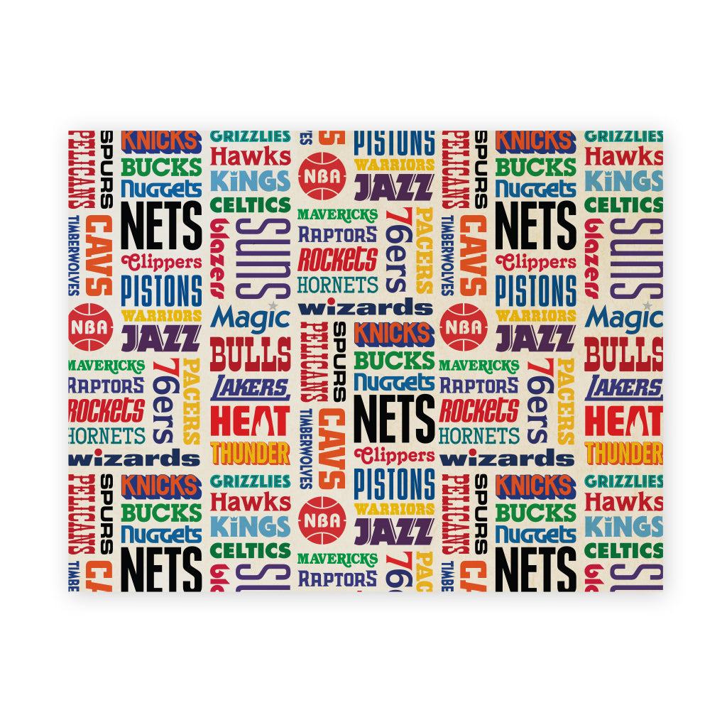 NBA Faux-Back Team Pattern – Harsky Mart